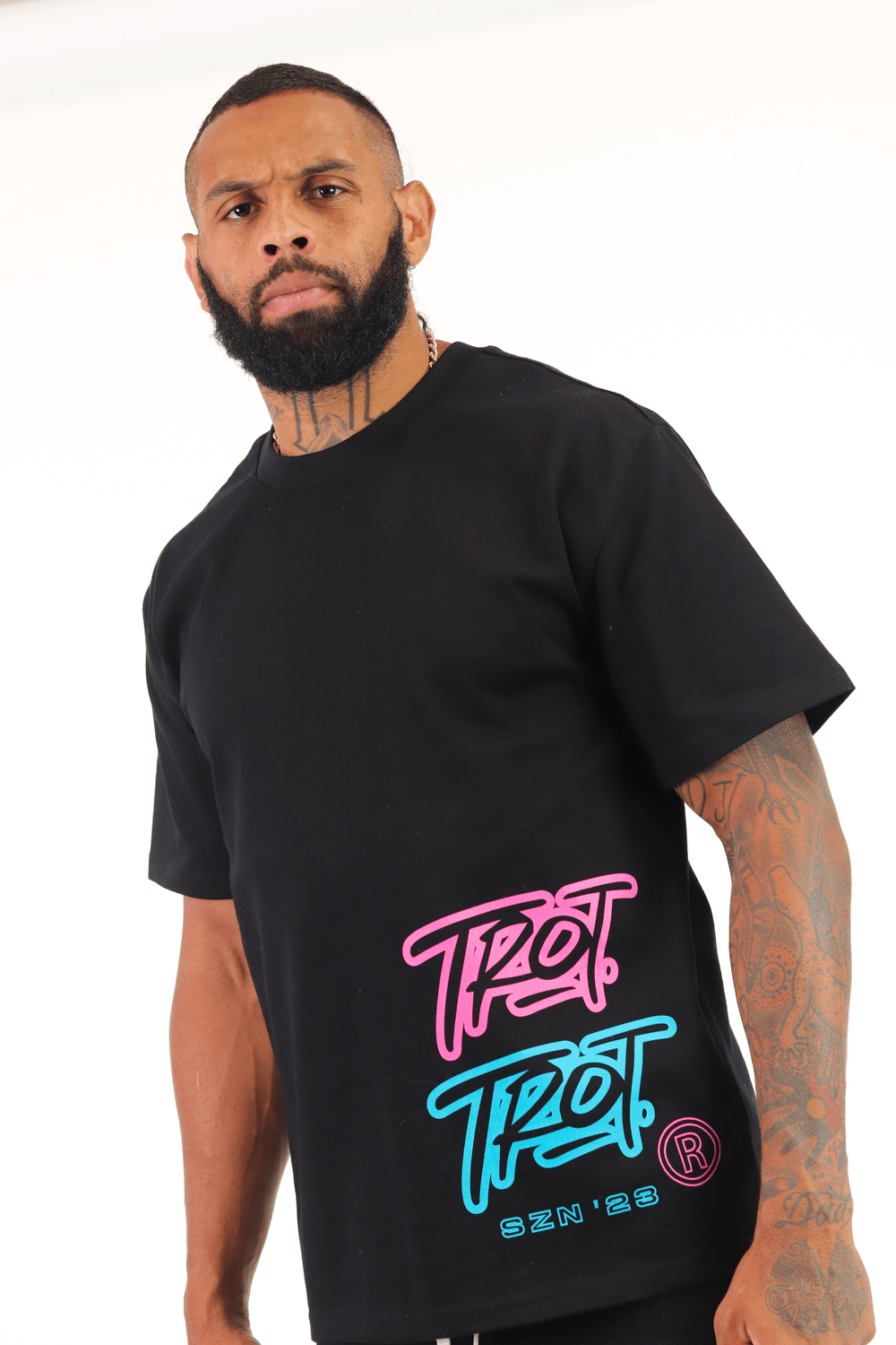 Miami Vice Tee (Black) – LETSTROTAPPAREL